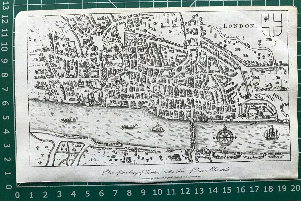 Maps Of London During The 14th Century