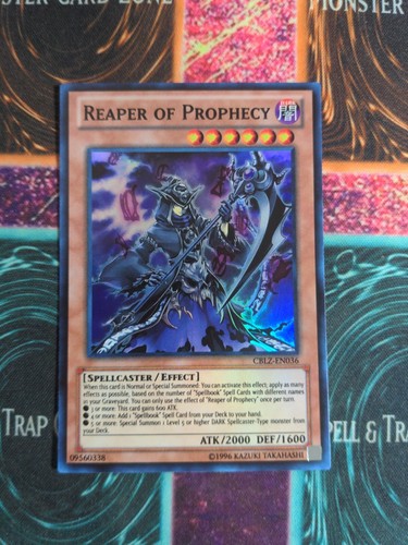 Yu-Gi-Oh! Reaper of Prophecy CBLZ-EN036 Unlimited Super Rare NM | eBay