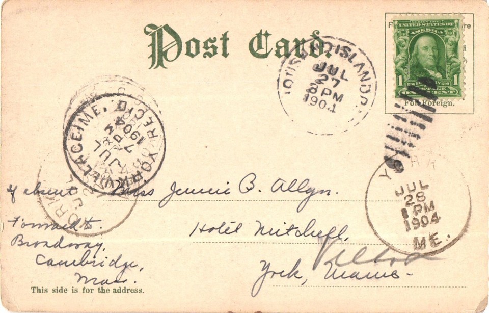 New York Steamer Capt. Visger On Her 50 Mile Sail Through The Islands ...