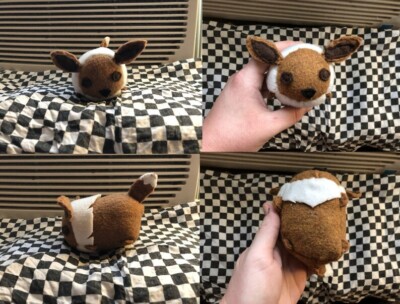 New Handmade Nintendo Pokemon Eevee Small Stacking Plush | eBay