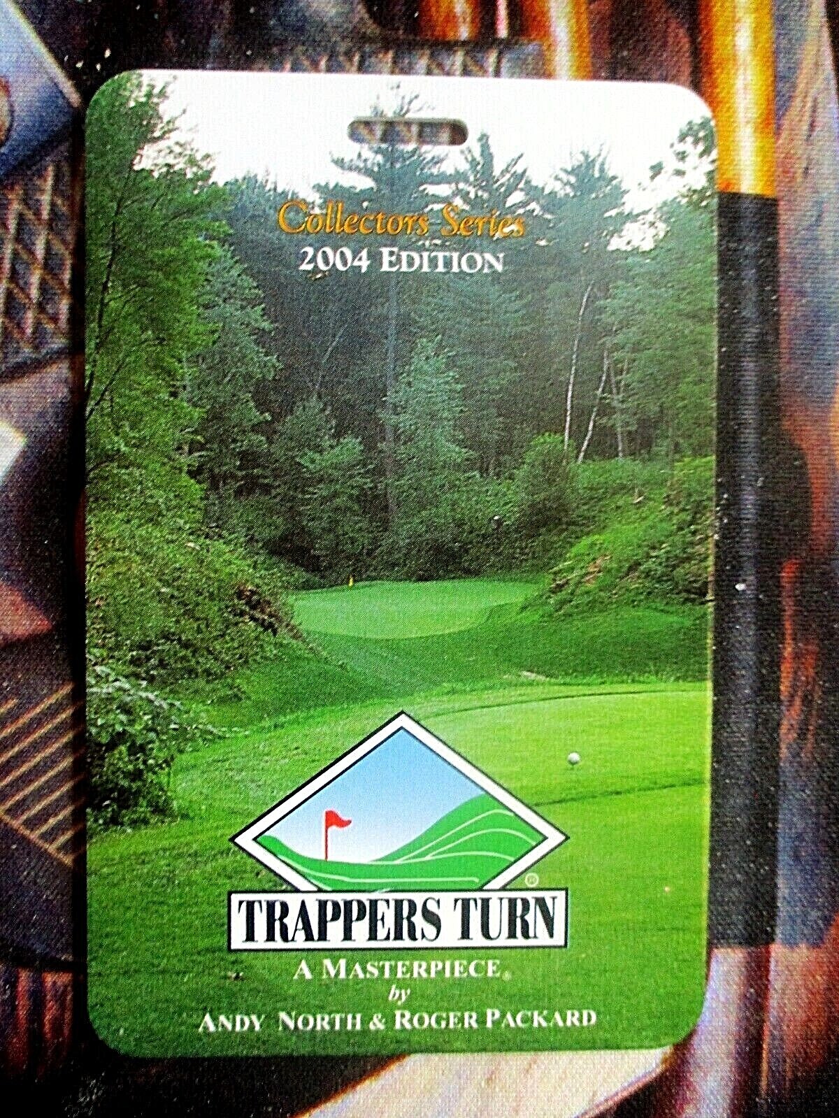 vtg - PGA Golf Bag Tag - TRAPPERS TURN GOLF CLUB gc - 2004 - Wisconsin ...