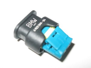 BMW Wiring Cable Plug Terminal Connector Housing 3-Pole 61136925599 ...
