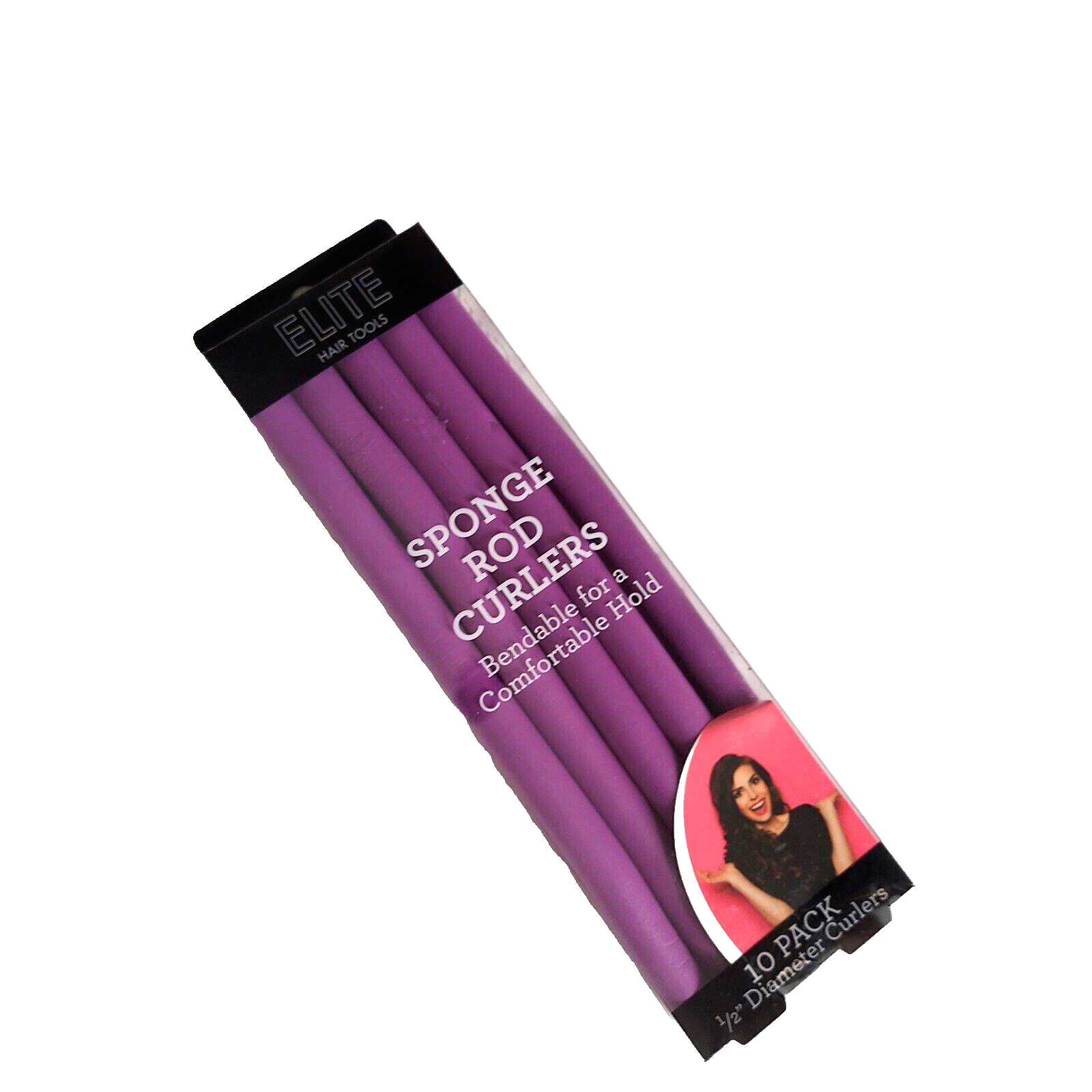 10 Pack Sponge Rod Curlers Bendable Purple 1/2" Diameter NEW | eBay