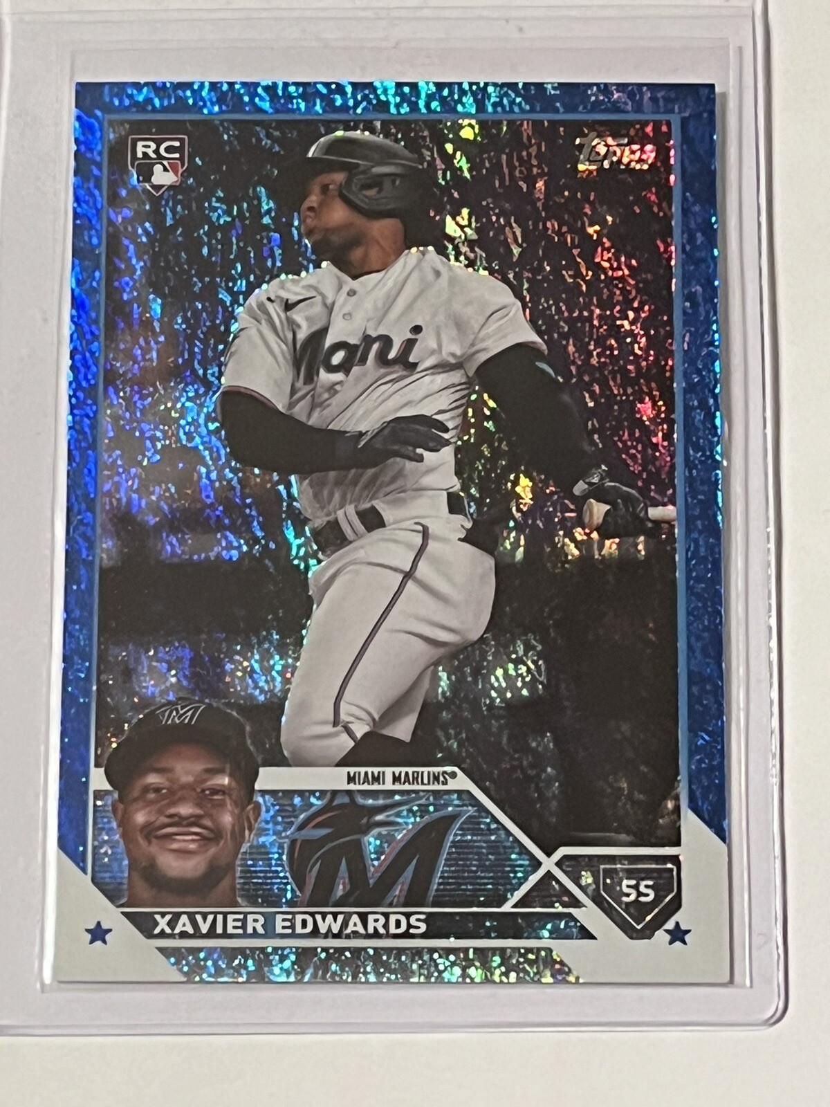 2023 Topps Update Series - Blue Foil #US296 Xavier Edwards /999 (RC ...