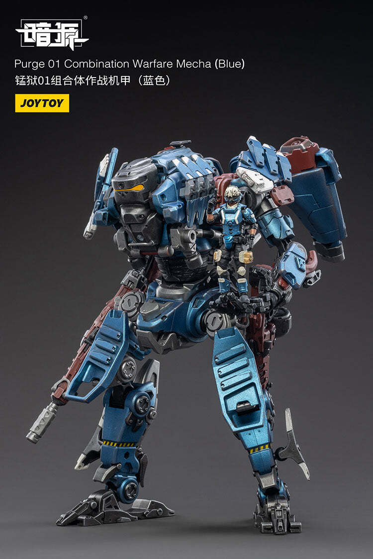 Joy Toy Purge 01 Combination Warfare Mecha (Blue) 1/25 Action Figure ...