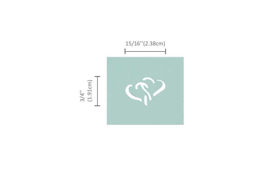 Bira Craft 1 inch Heart 2 Lever Action Craft Punch for Paper Crafting ...