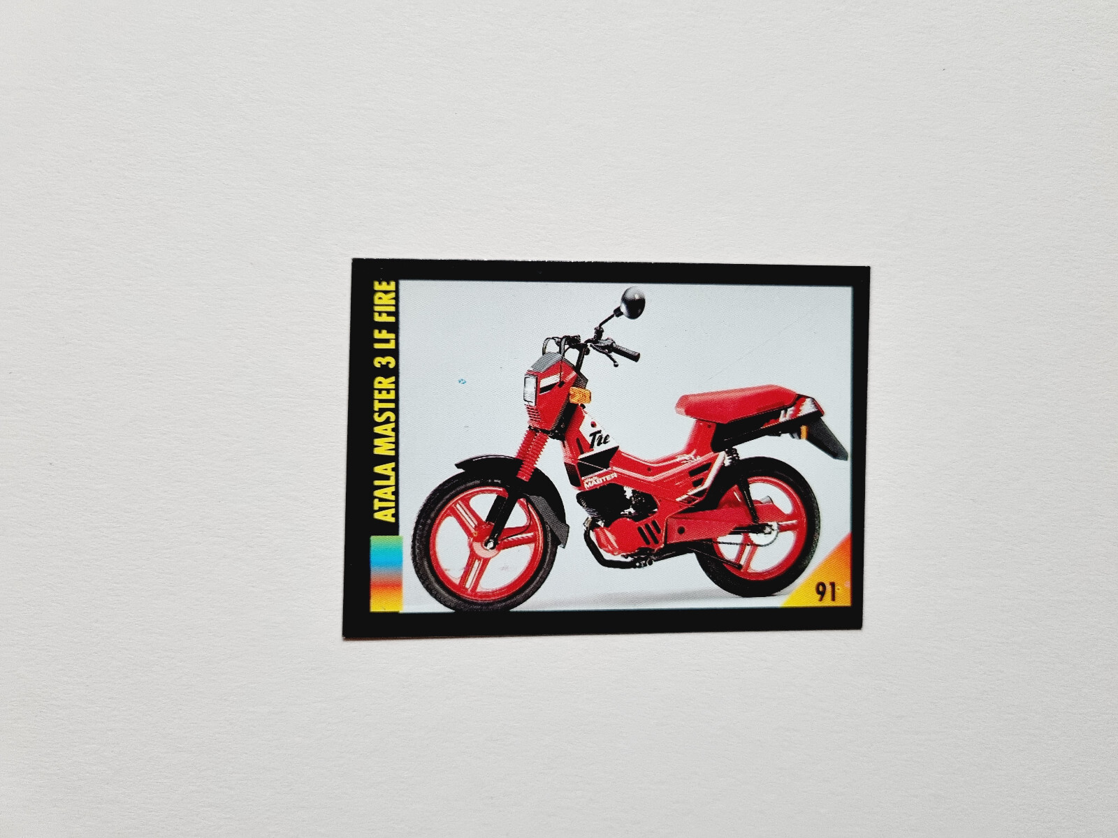 Atala Rizzato Master Three Lf Fire Rare Card Motorcycle Vintage ...