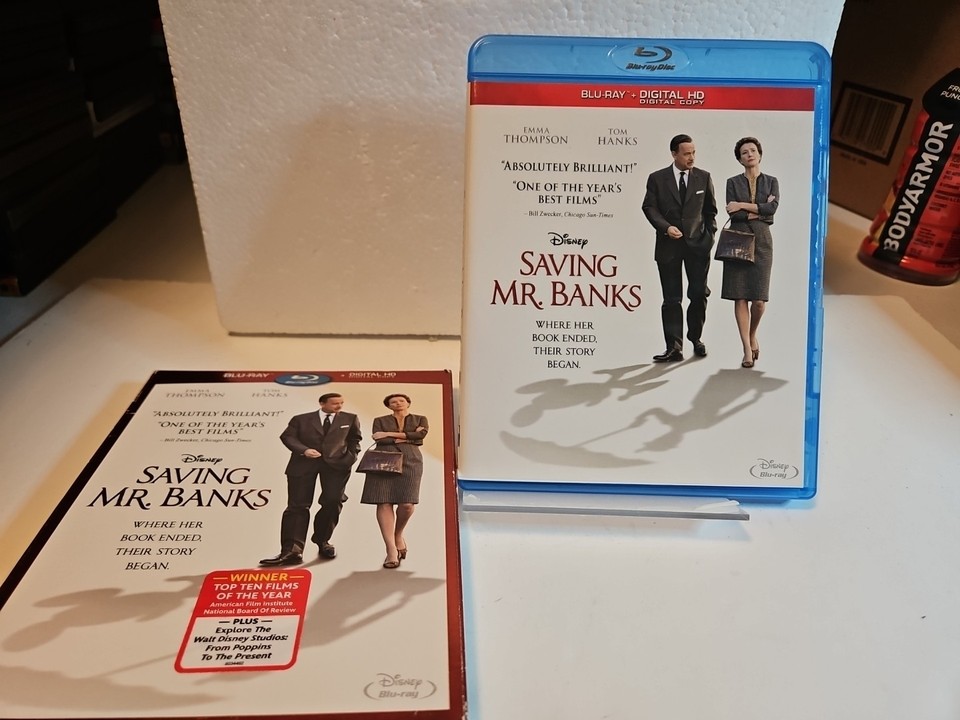 Saving Mr. Banks (Blu-ray + Digital HD, Disney, Tom Hanks & Emma ...