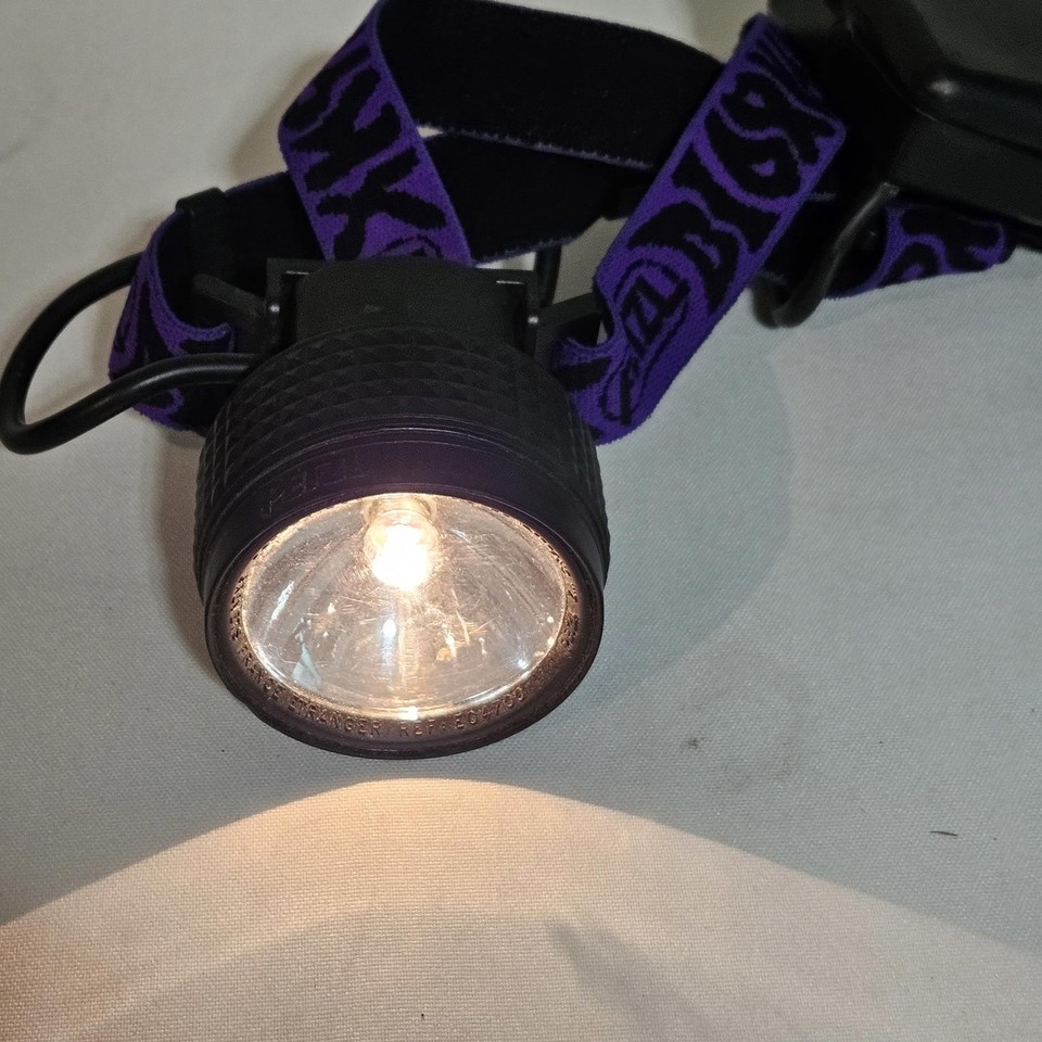Petzl Headlamp Outdoor Camping Hiking Flashlight Adjustable Bright ...
