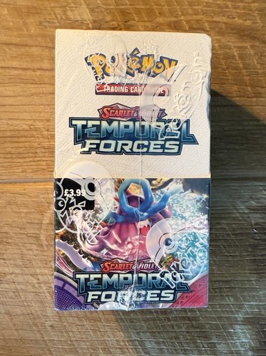 Pokemon Temporal Forces Half Booster Box (18 Packs) New & Sealed Free ...