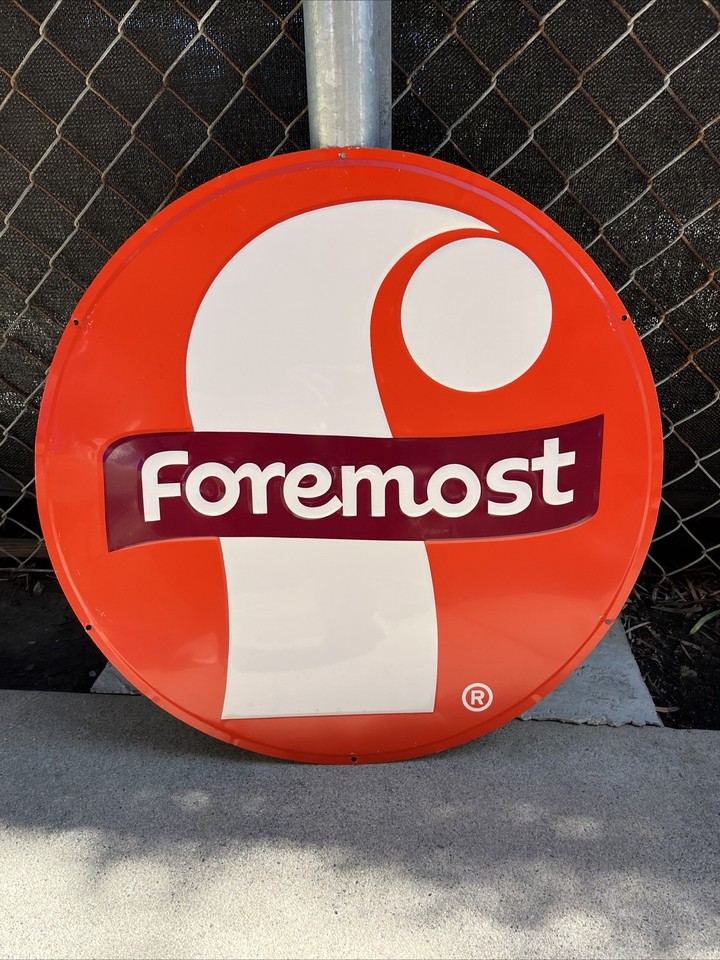 Foremost Dairy. Tin Sign. California Dairy. | eBay