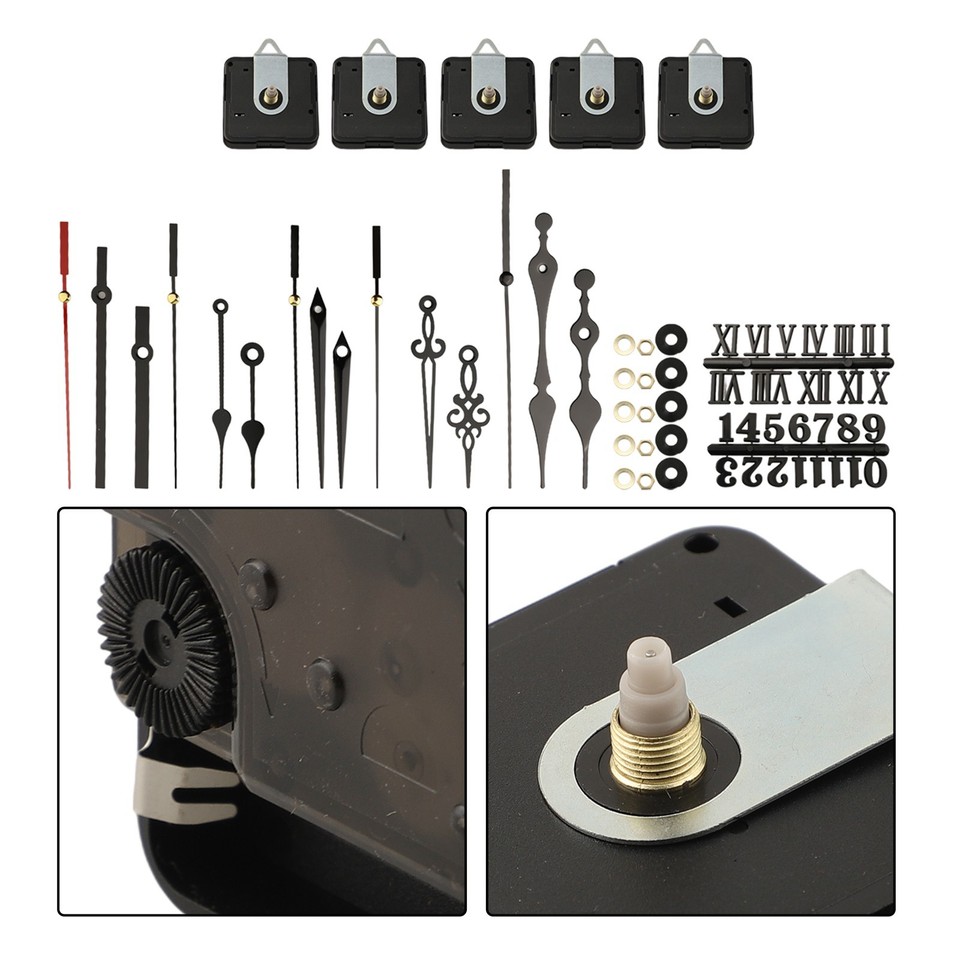 DIY Watch Mechanism Set Silent Quartz Movement with Pointers and ...