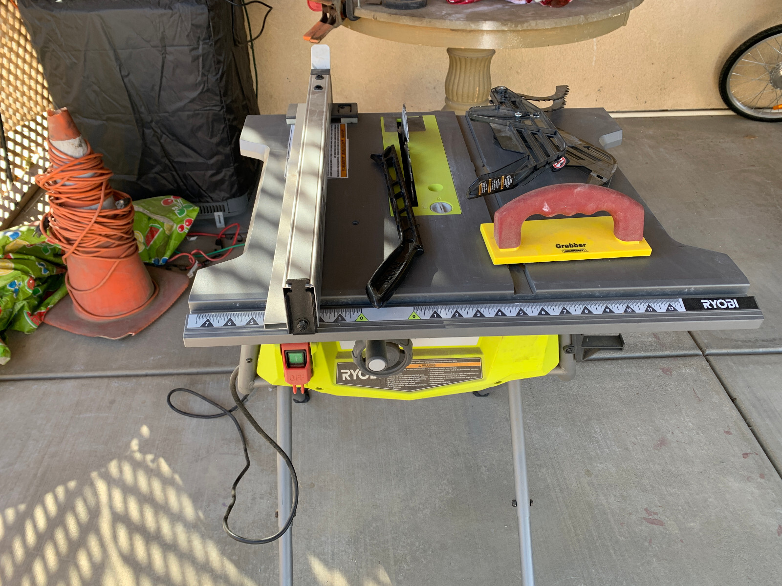 Ryobi RTS12 Folding Table Saw | eBay