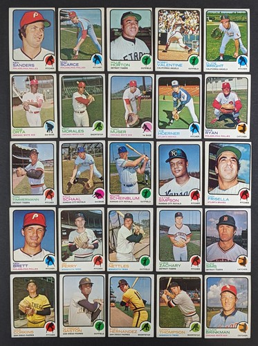 1973 Topps Baseball Set Break 25 Cards | eBay