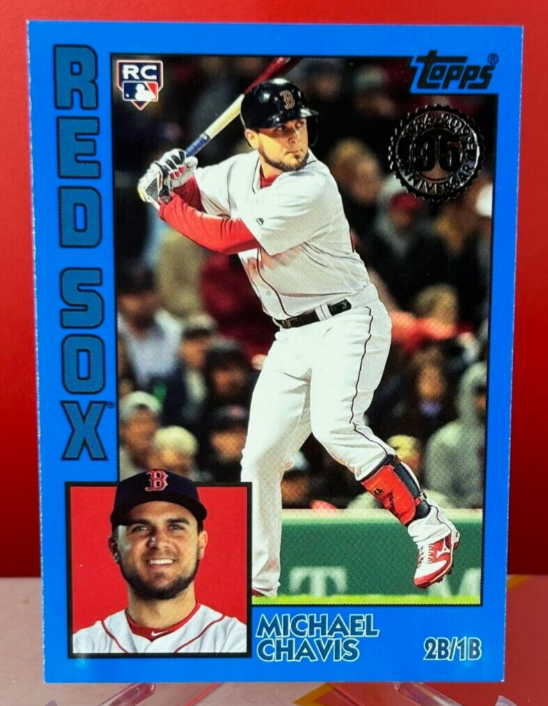 2019 Topps Update 1984 Topps Baseball Michael Chavis RC #84-16 Blue ...
