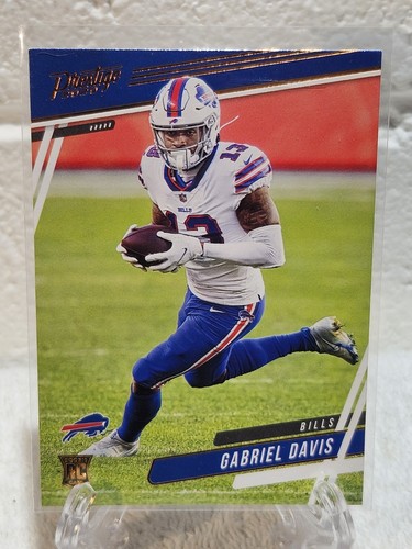 Gabriel Davis 2020 Panini Chronicles Prestige Gold Foil Rookie Card No ...