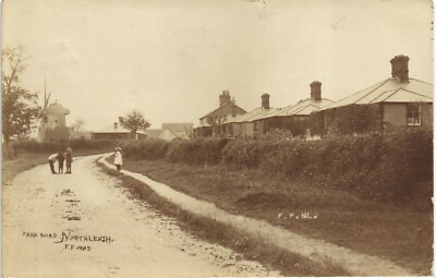 North Leigh between Witney & Woodstock. Park Road 1905 by F.F.NL ...