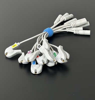 Schiller EKG Compatible Banana To Grabbers Pigtail Adapters - Same Day ...
