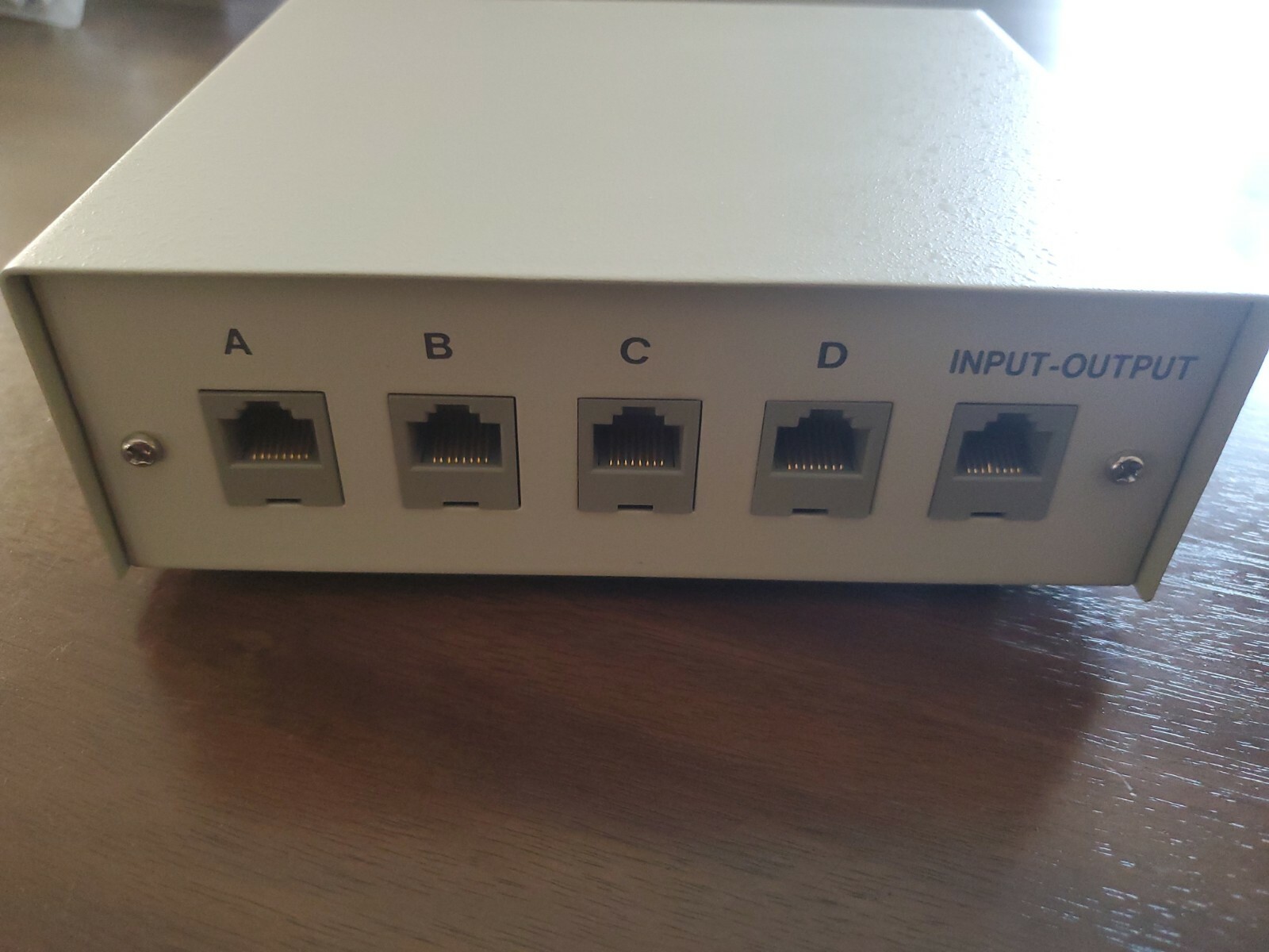 4-Way RJ45 Manual Data Transfer Switch Box Rotary | eBay