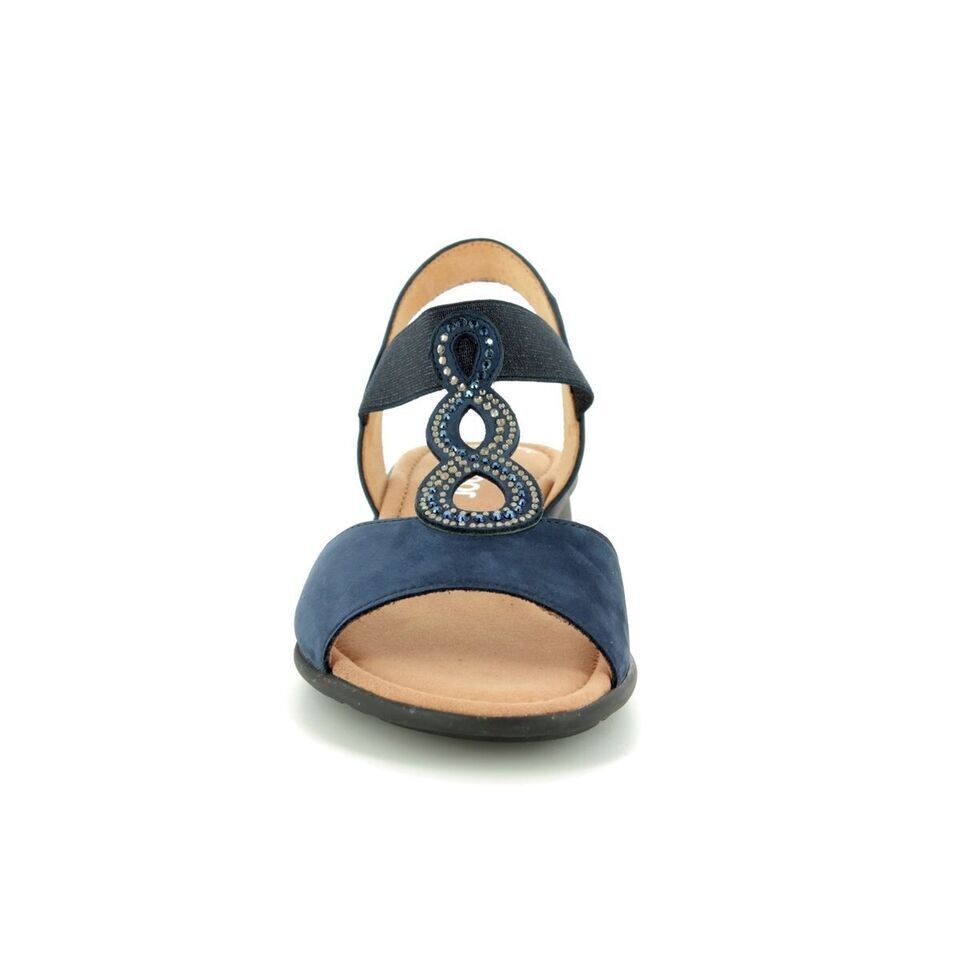 Gabor Merlin Flat Sandals Navy Nubuck UK | eBay UK