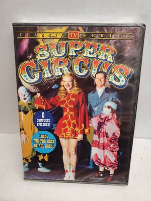 Super Circus DVD - New sealed - 6 Complete Episodes - 1950s 89218568793 ...