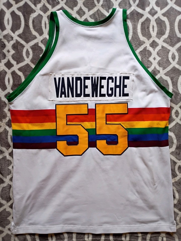 1983-84 Kiki Vandeweghe Denver Nuggets Mitchell & Ness Authentic Jersey ...