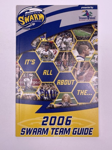 Minnesota Swarm Lacrosse 2006 Official Team Press Media Guide MLL | eBay
