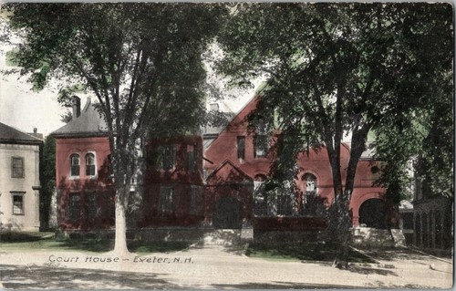 Vintage Postcard Courthouse - Exeter, New Hampshire KJ4 | eBay