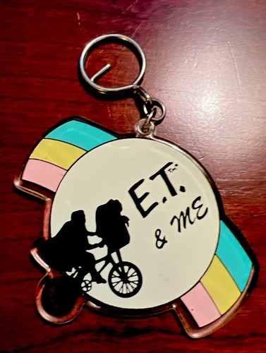Vintage E.T. & Me Key Chain Vintage Star Power 1982 Universal City ...