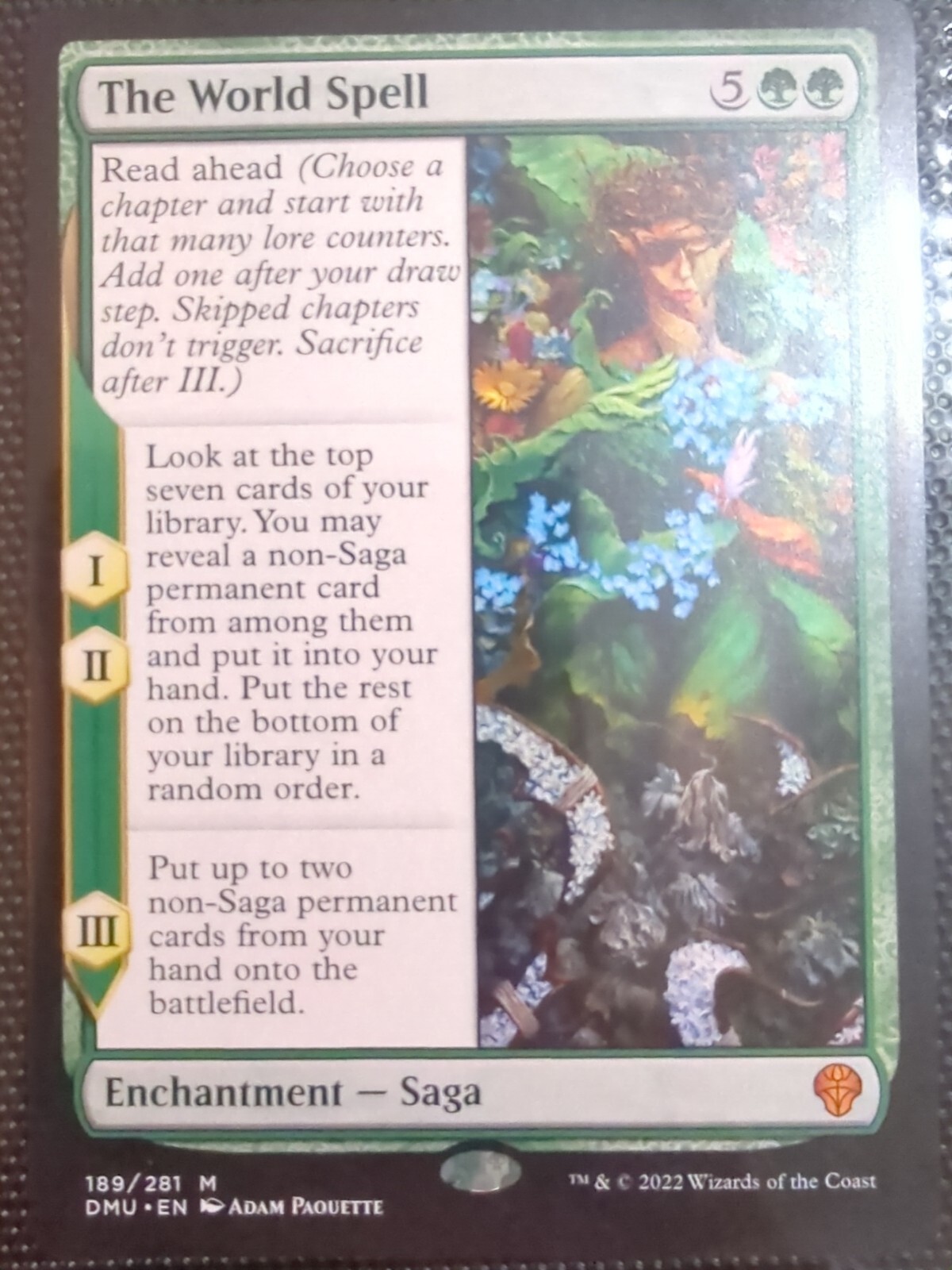 MTG The World Spell Dominaria United 189/281 Regular Mythic for sale ...