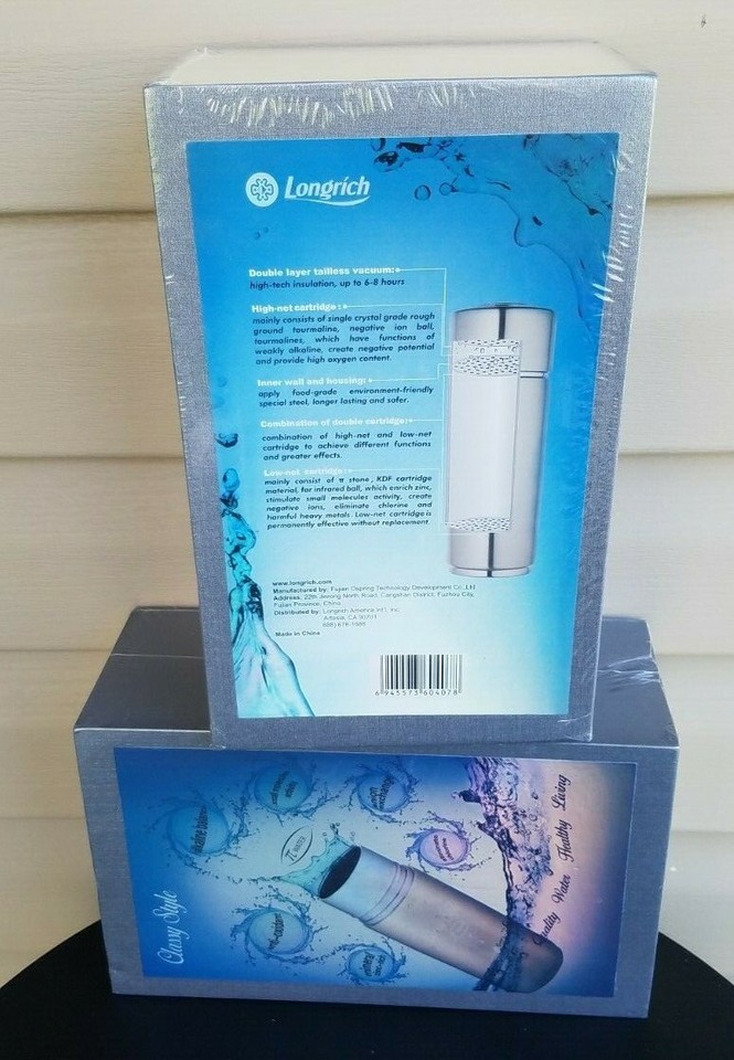 Alkaline Water Cup 4 PH Balance Burn Fat Clear Drunk Longrich Energy Pi ...
