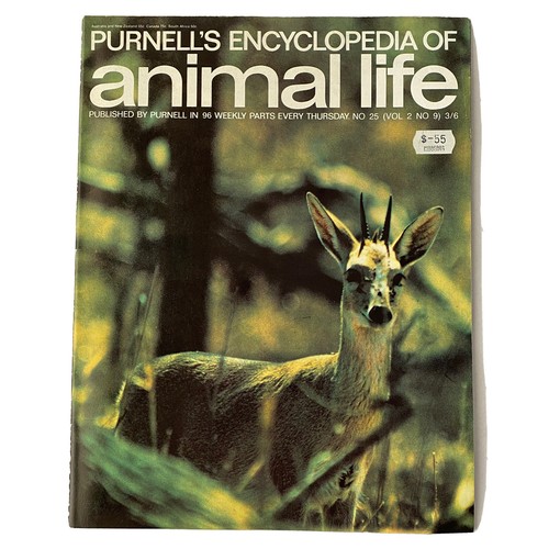 Purnell’s Encyclopedia Of Animal Life Magazine Volume 2 Number 9 | eBay ...