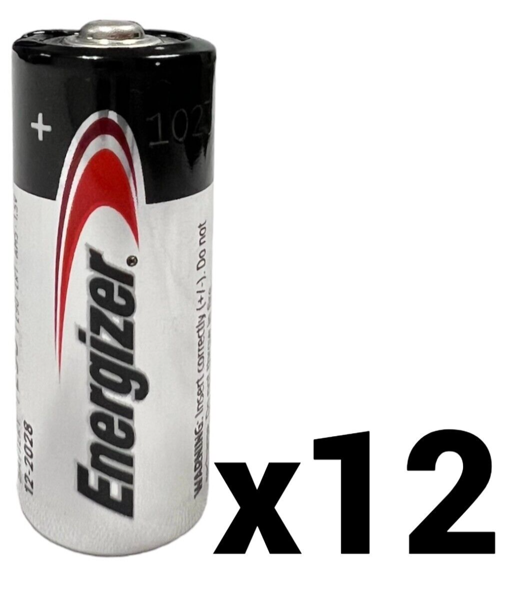 12 ENERGIZER E90 N ALKALINE LR1 MN9100 910A 1.5V BATTERY BATTERIES EXP ...