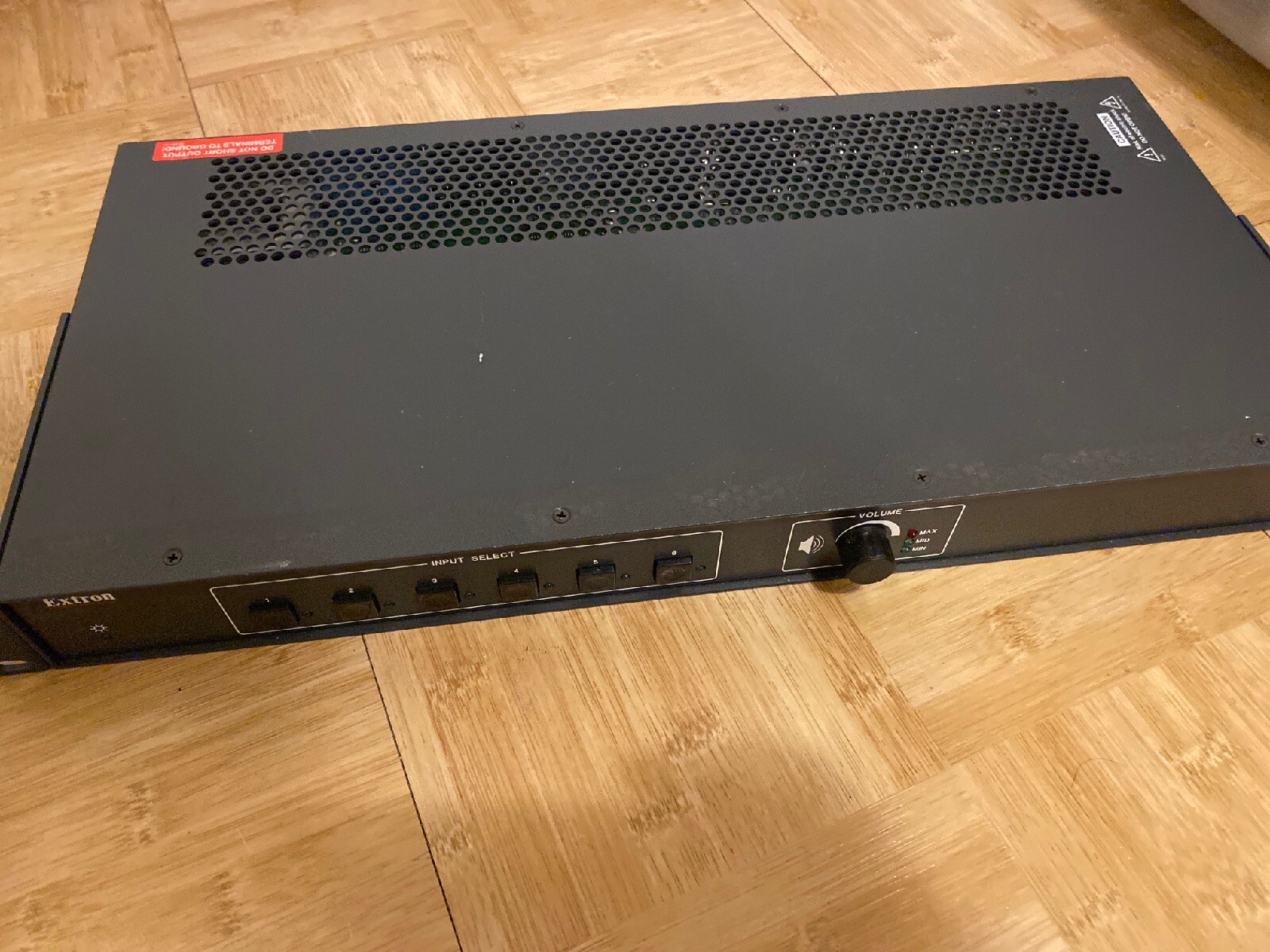 Extron MLS 406MA Six Input MediaLink Switcher with Mono Audio Amplifier ...