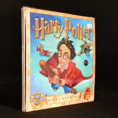 2000-2003 4vol Harry Potter Calendars For the Years 2001, 2002, & 2003 ...