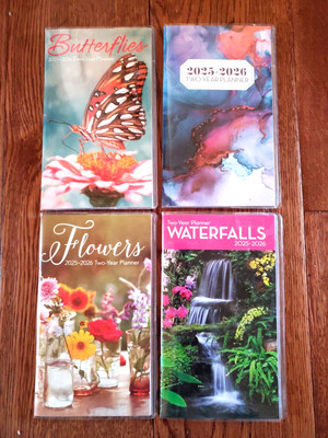 2025-2026 2 Year Planner Calendar Small Pocket -Select- 2 YR Planner ...