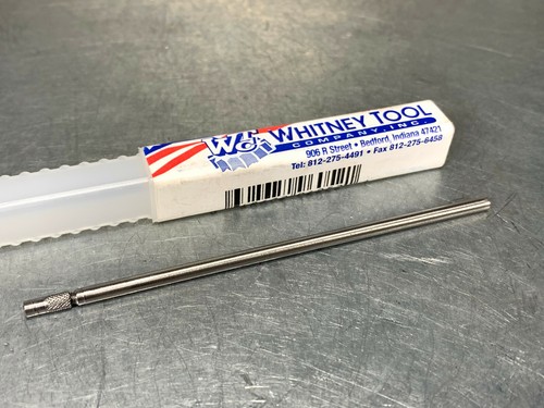 Whitney 96052 Miniature Drill Extension #60 Drill, 4" OAL, 1/8" Shank ...