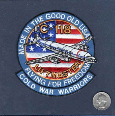 C-118 LIFTMASTER USAF MAS AS US NAVY Douglas VR Transport Squadron ...