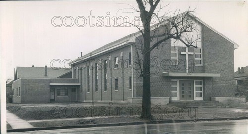 1954 Press Photo Thirgood Colored Methodist Episcopal Church Birmingham ...