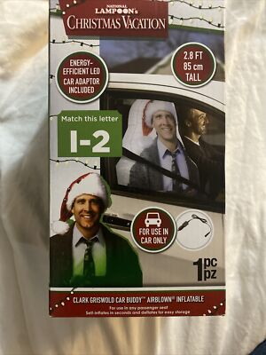 Clark Griswold Christmas Vacation Car Buddy LED Inflatable Christmas ...