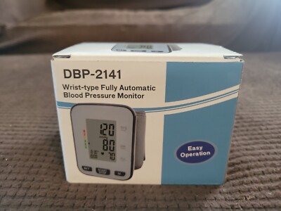 Wrist Type Fully Automatic Blood Pressure Monitor DBP-2141 | eBay