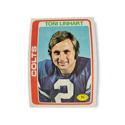 1978 Topps Football Toni Linhart Card #355 Baltimore Colts Trading Card | eBay