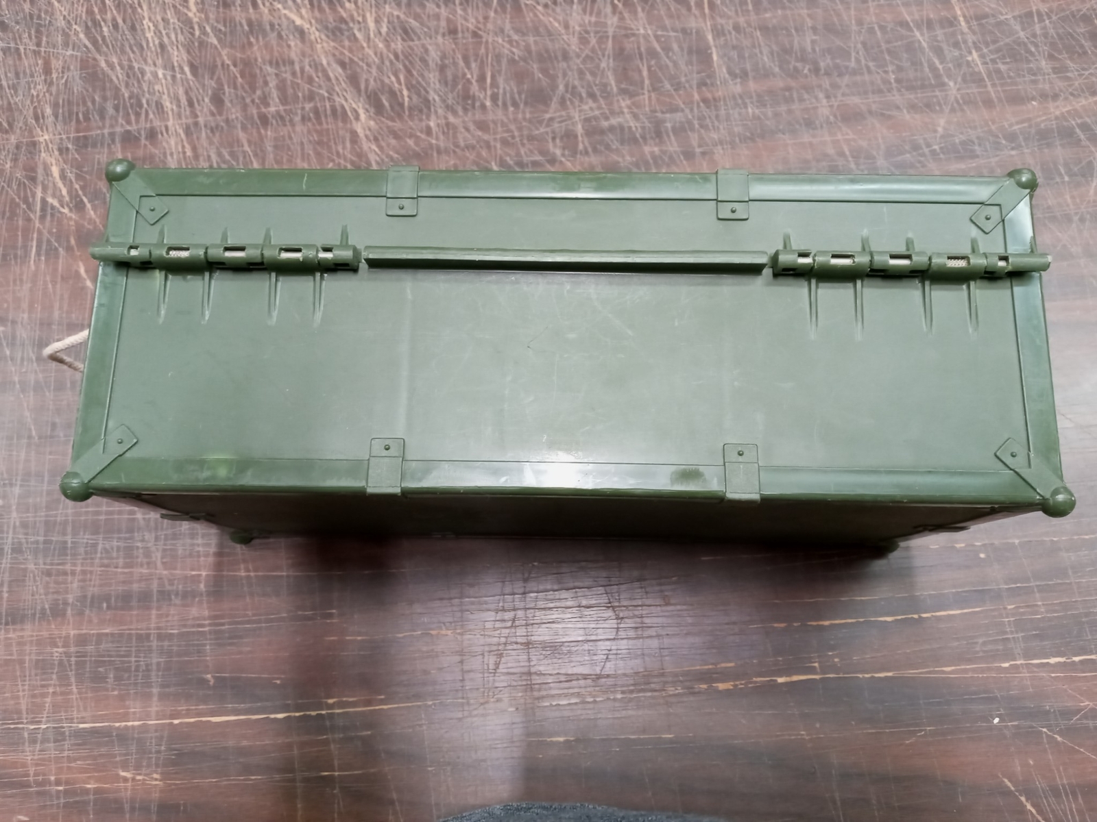 GI Joe Footlocker 1993 Green Storage Box Locker W Tray & Rope Latches ...