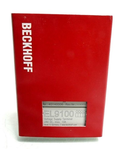 Beckhoff EL9100 PLC Module New One In Box Free Shipping | eBay
