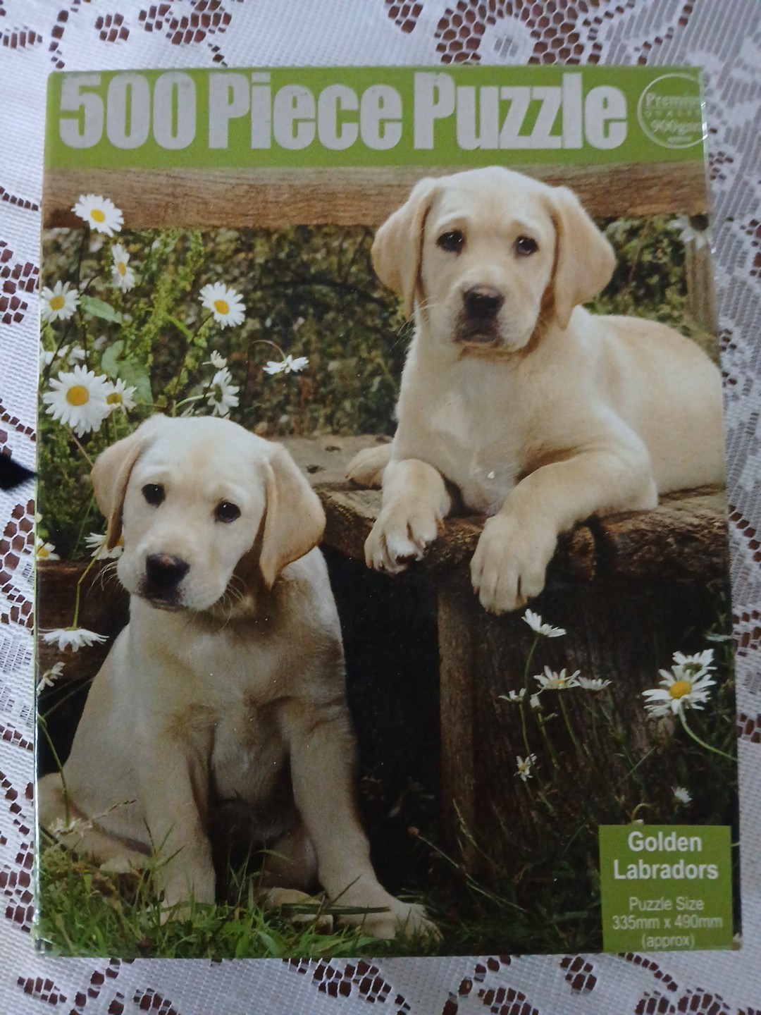 500 PIECE JIGSAW- GOLDEN LABRADORS | eBay UK