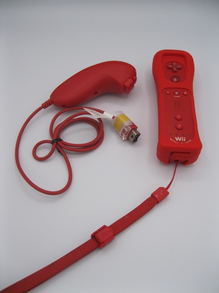 Nintendo Wii Red Console 25th Anniversary Super Mario Bros. & Wii ...
