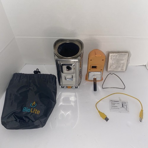 Biolite Cooking Camp Campstove USB Charge Camping Cook System Stove Kit ...