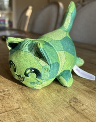 Official Aphmau MeeMeows Litter 4 Mystery Plush 6" Emerald Cat | eBay