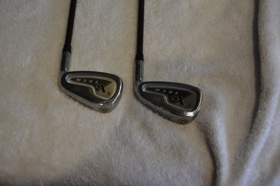 (# 21) LADY'S RIGHT-HANDED GOLDEN BEAR XS TECH 5 AND 6 IRONS | eBay