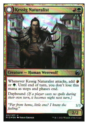 Kessig Naturalist (foil) Innistrad: Midnight Hunt MTG - NM+ | eBay